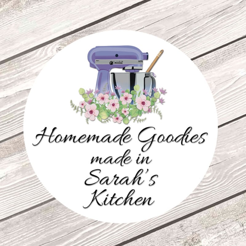 Personalized Cake Box Stickers - Etsy