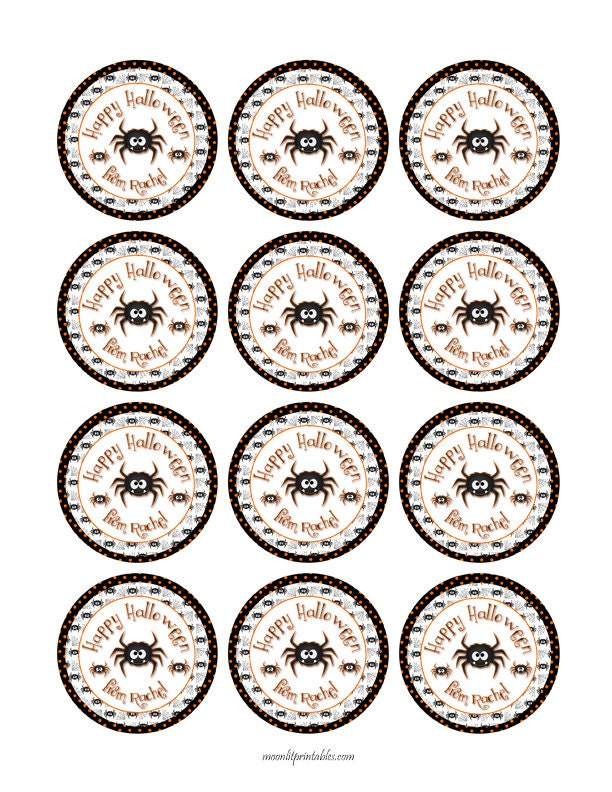 Halloween Stickers Spider Stickers Party Stickers Halloween | Etsy