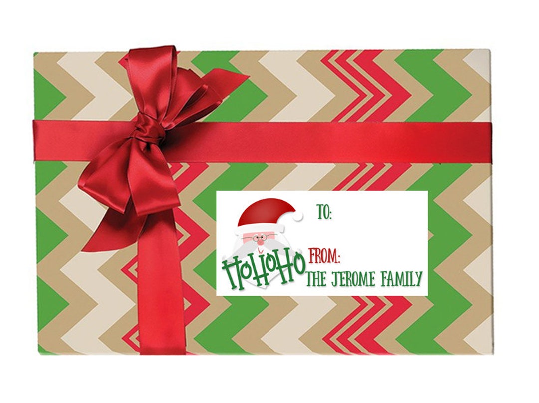 Christmas Gift Stickers Christmas Gift Label Holiday Gift - Etsy