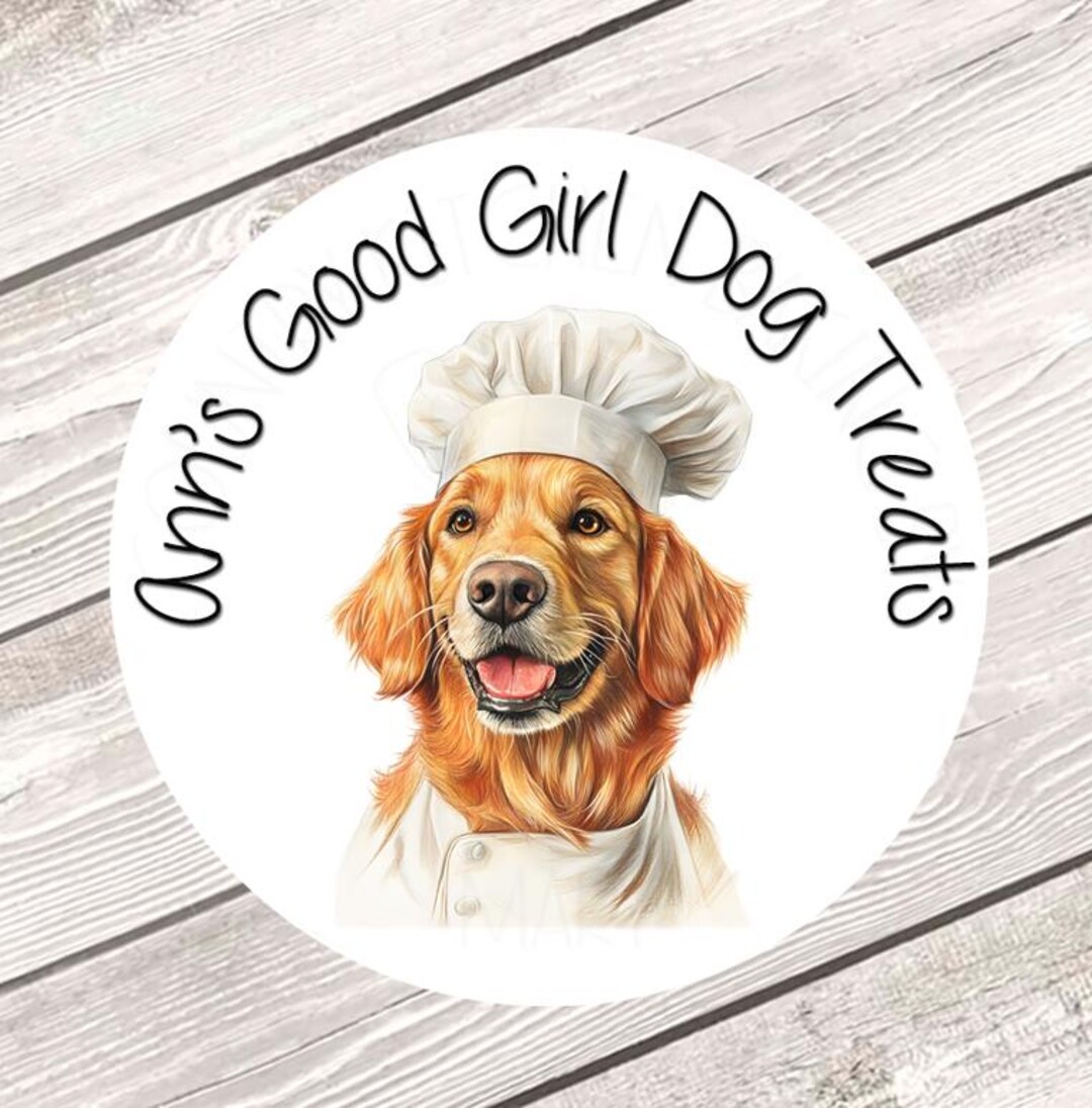 Personalized Dog Treat Labels, Homemade Dog Treat Stickers, Dog Lover ...