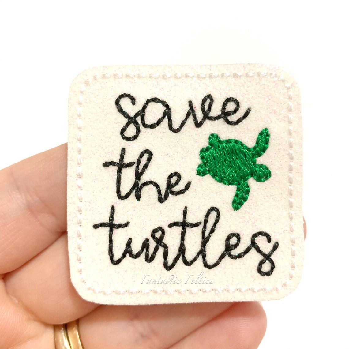 Save the Turtles Feltie Vsco Girls Felties VSCO Felties | Etsy