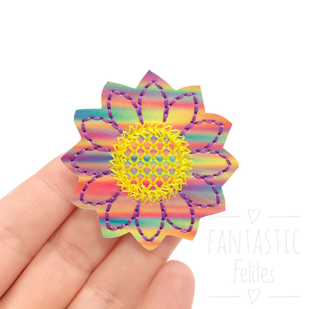 Bright Sunflower Felties | Flower Felties | Glitter Felties | Summer ...