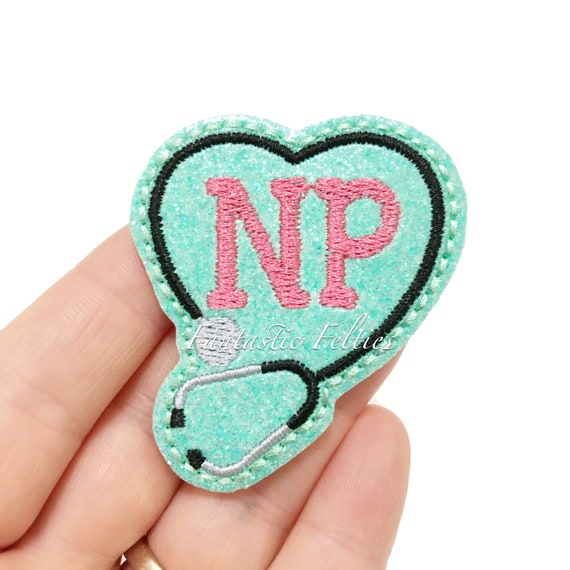 NP Stethoscope Felties Nurse Felties Medical Feltie Felt | Etsy