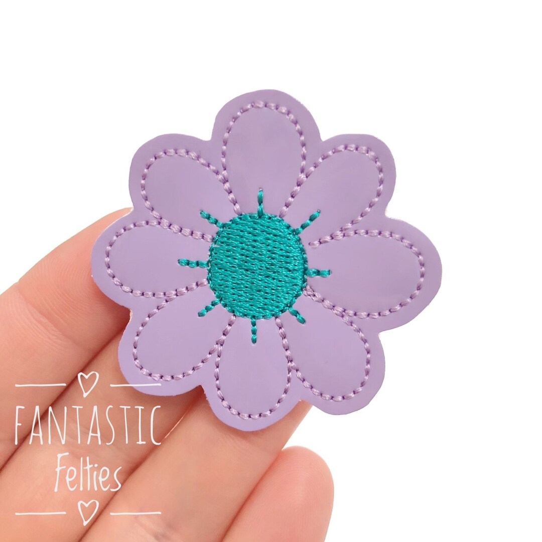 Daisy Felties | Flower Felties | Lavender Daisy Felties | Daisy Flower ...