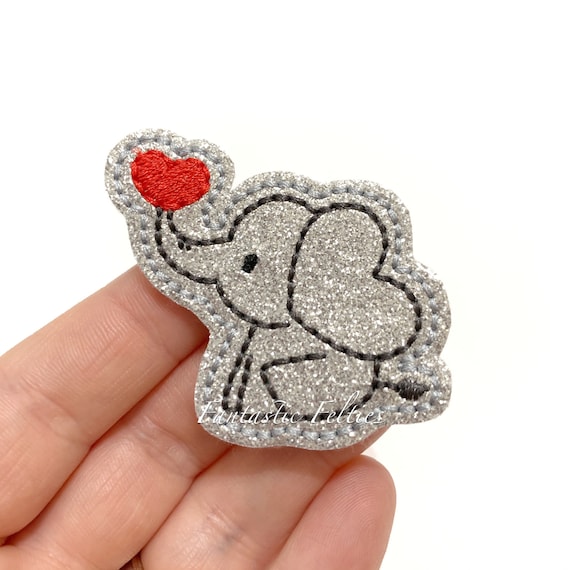 Elephant Felties Baby Elephant Felties Animal Felties - Etsy
