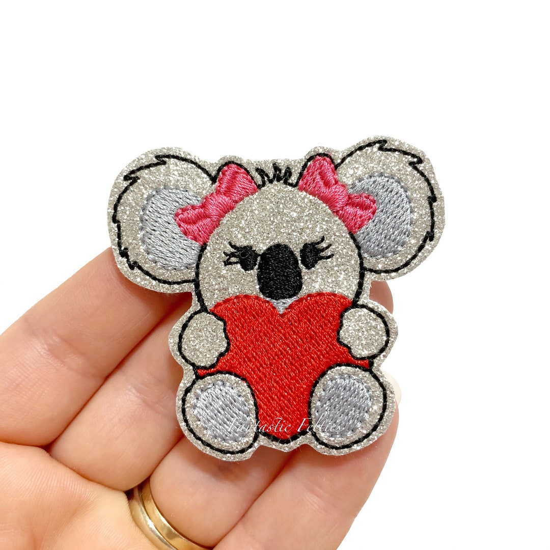 Koala Felties - Valentine Feltie - Love Felties - Valentine Koala ...