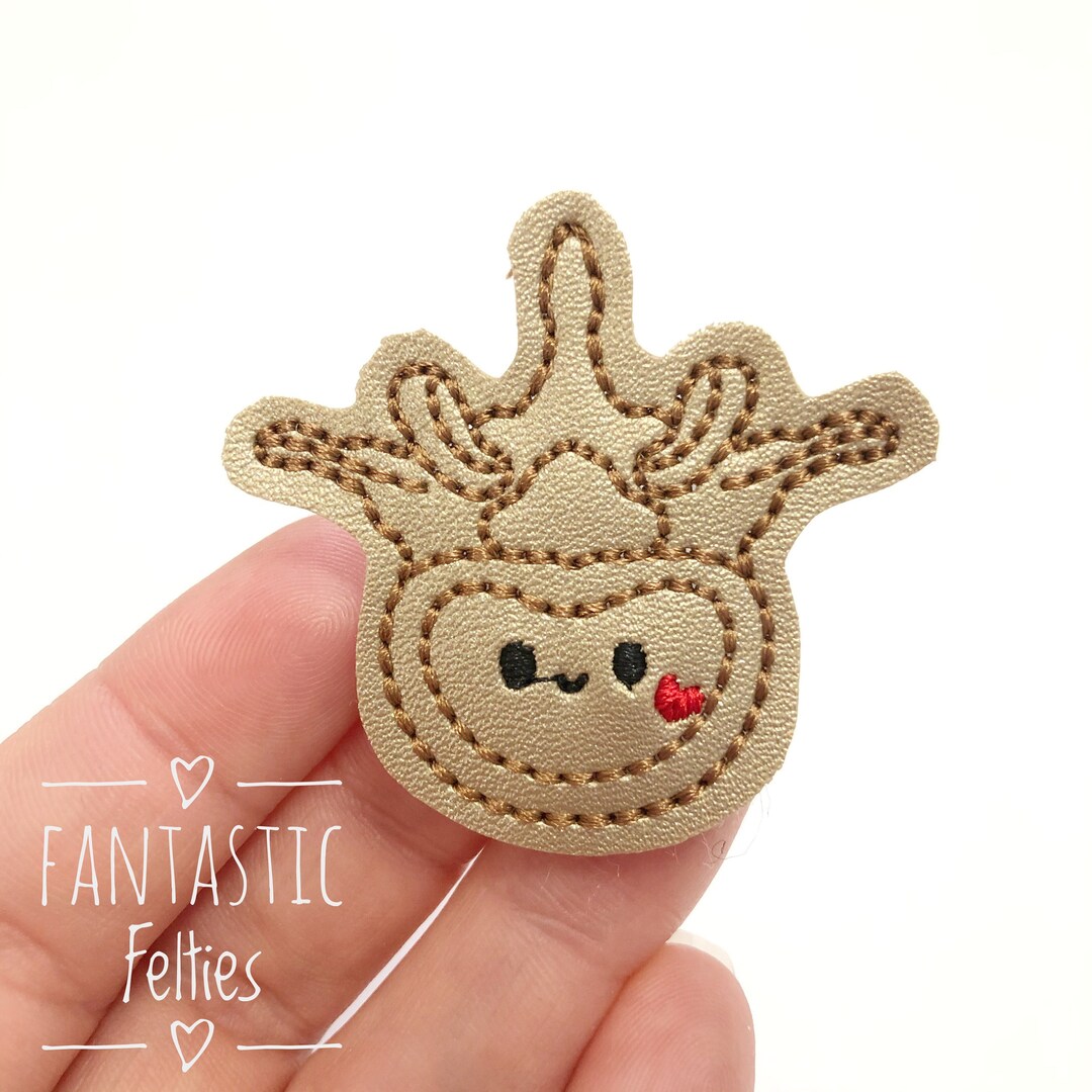 Vertebrae Felties | UNCUT | Medical Felties - Organ Felties - Bone ...