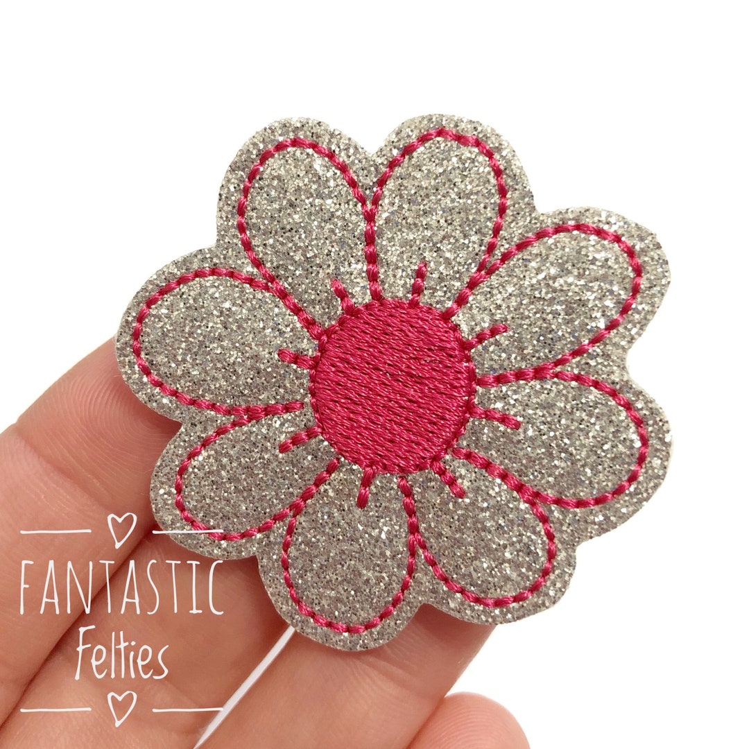 Daisy Felties | Flower Felties | Glitter Felties | Daisy Flower Feltie ...
