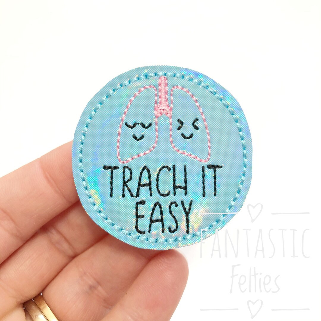 Trach It Easy Felties Medical Feltie Lungs Felties EXCLUSIVE Felt ...