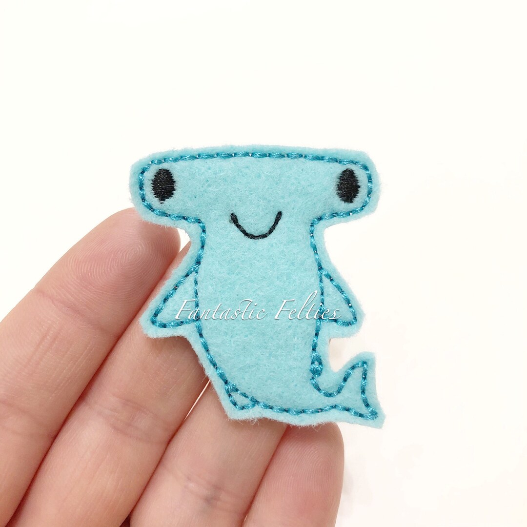 Shark Felties | UNCUT | Hammerhead Shark Felties | Sea Animal Felties ...