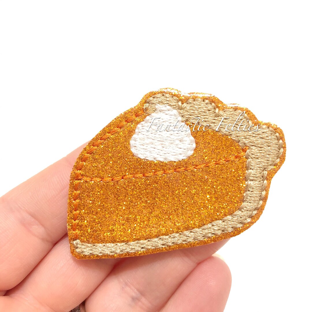 Pumpkin Pie Feltie | Thanksgiving Felties | Food Feltie | Pie Felties ...
