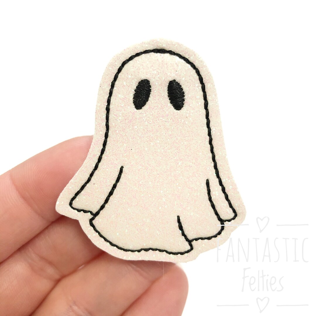 Ghost Halloween Felties - Boho Ghost Felties - Boo Felties | Felt ...