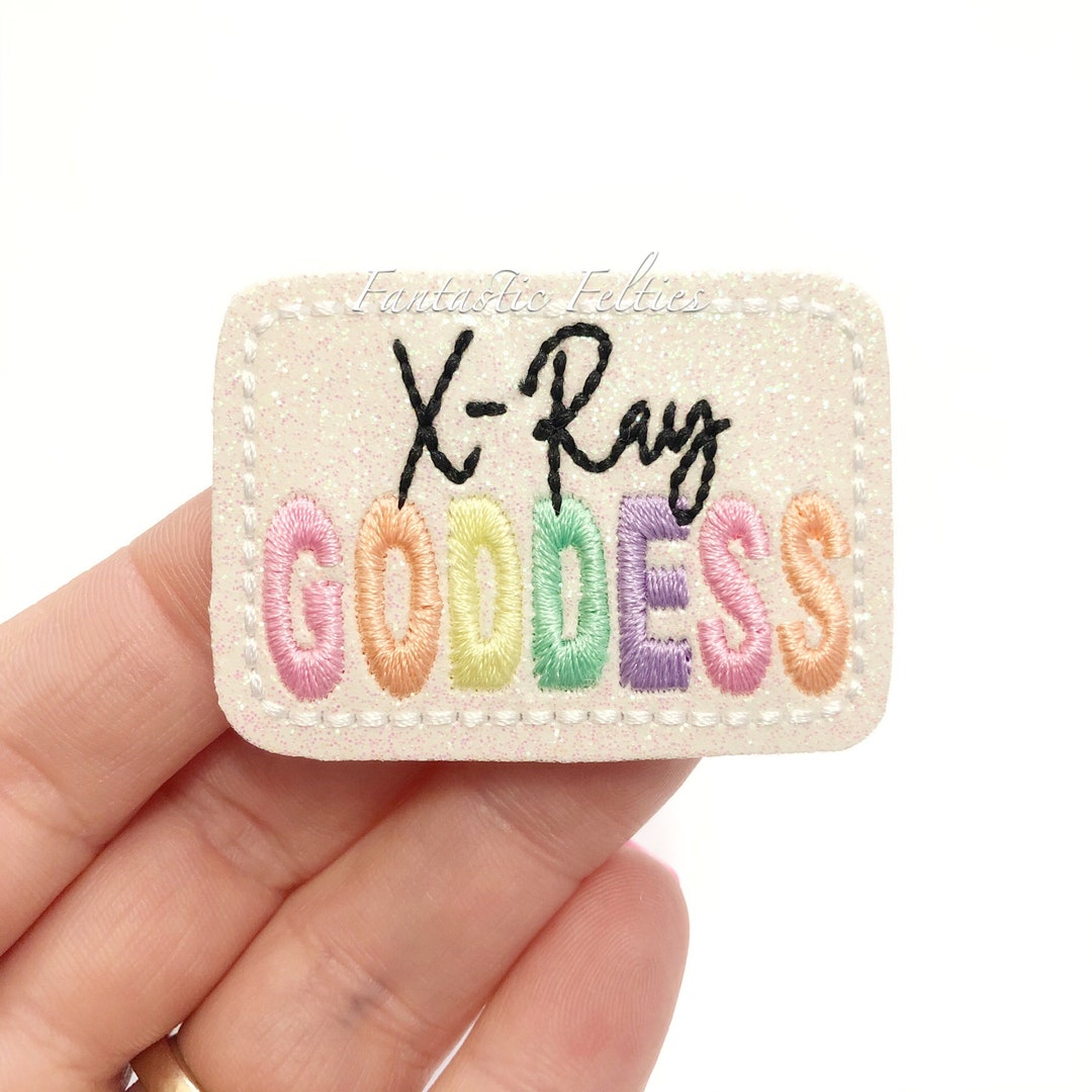 X-ray Goddess Felties EXCLUSIVE UNCUT Medical Feltie X-ray Nurse ...
