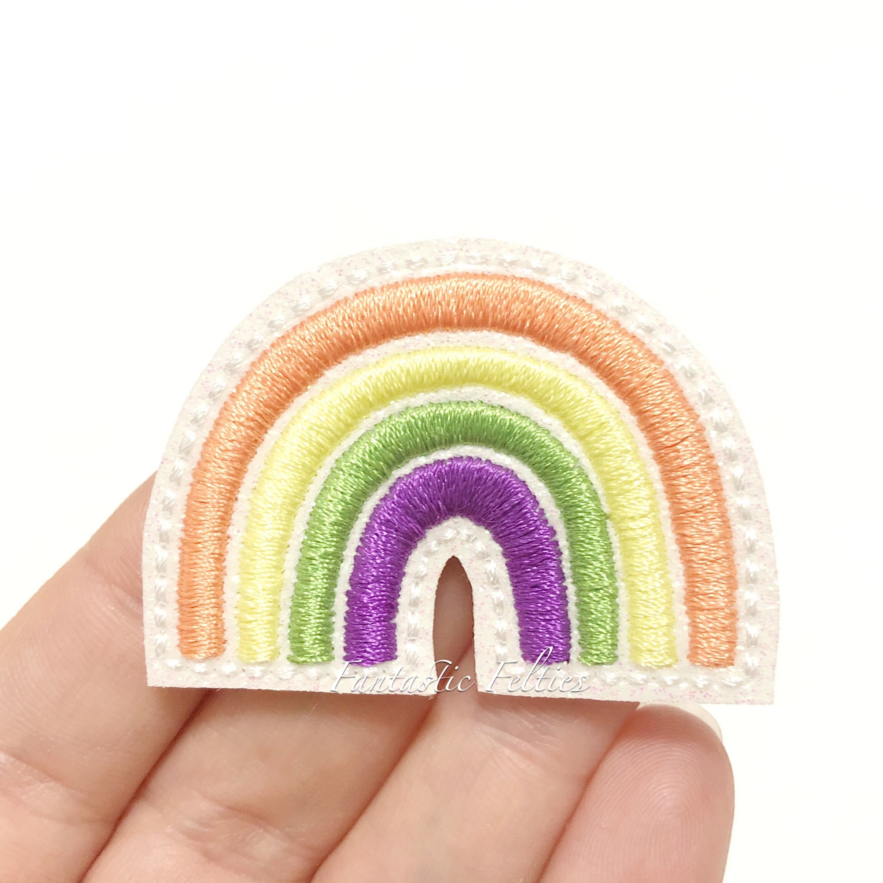 glitter felties spring felties Vibrant Rainbow felties EXCLUSIVE set of ...