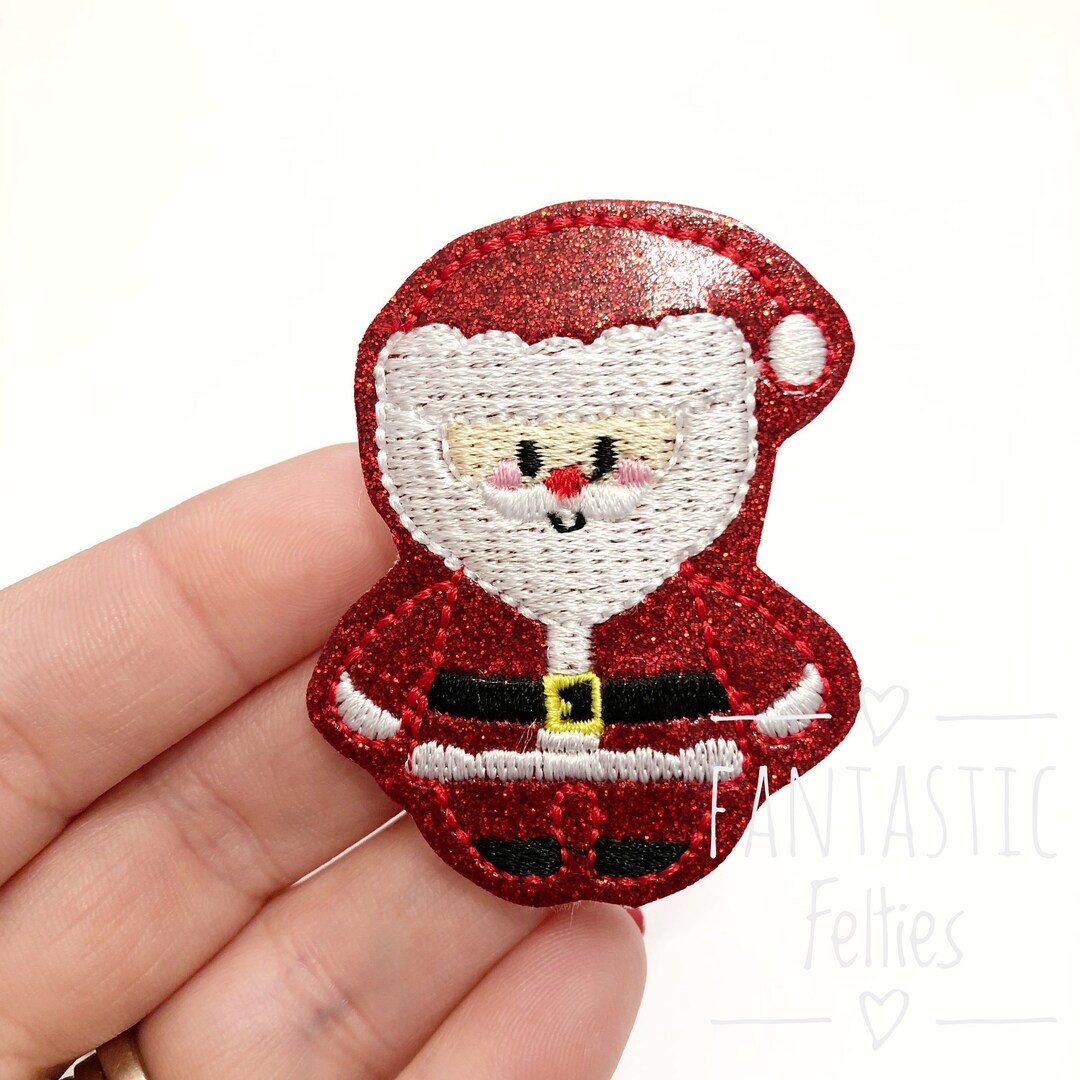Santa Felties | Christmas Felties | Holiday Felties | St Nick Felties ...