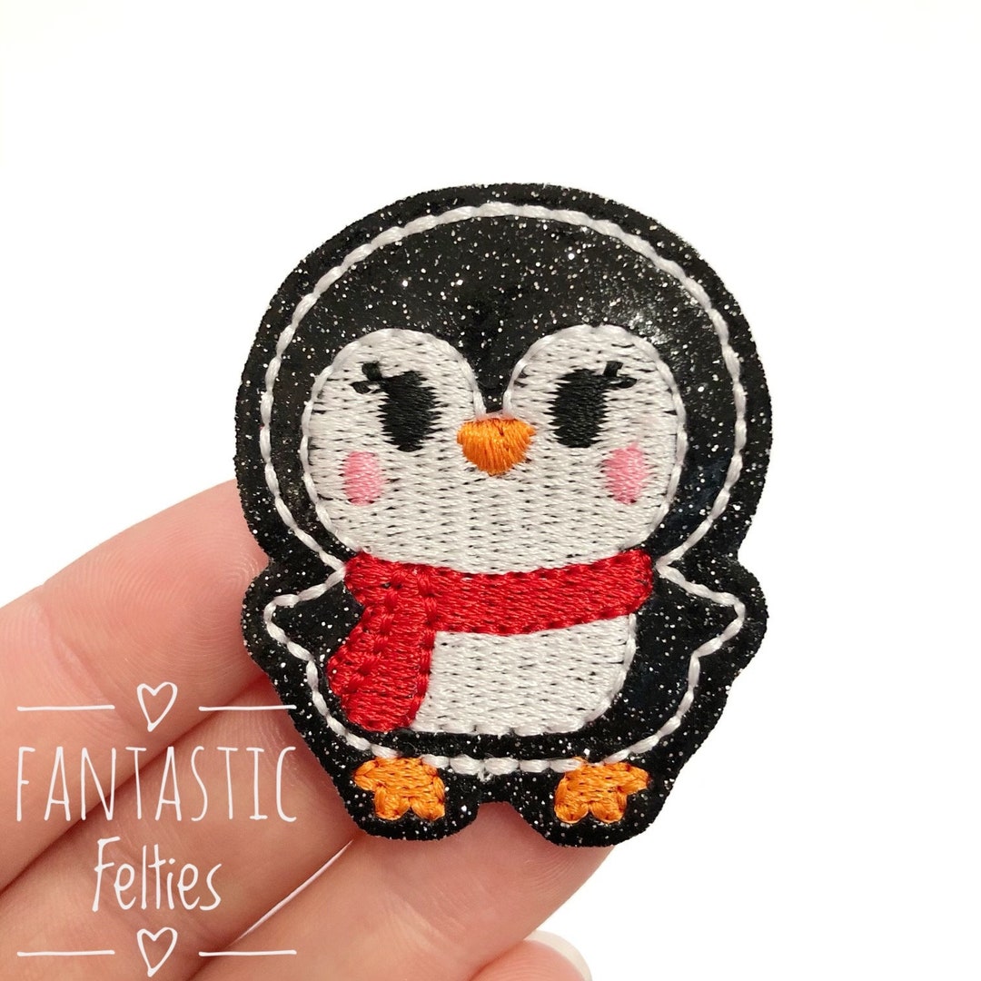Christmas Penguin Feltie | Christmas Felties | Animal Felties | Holiday ...