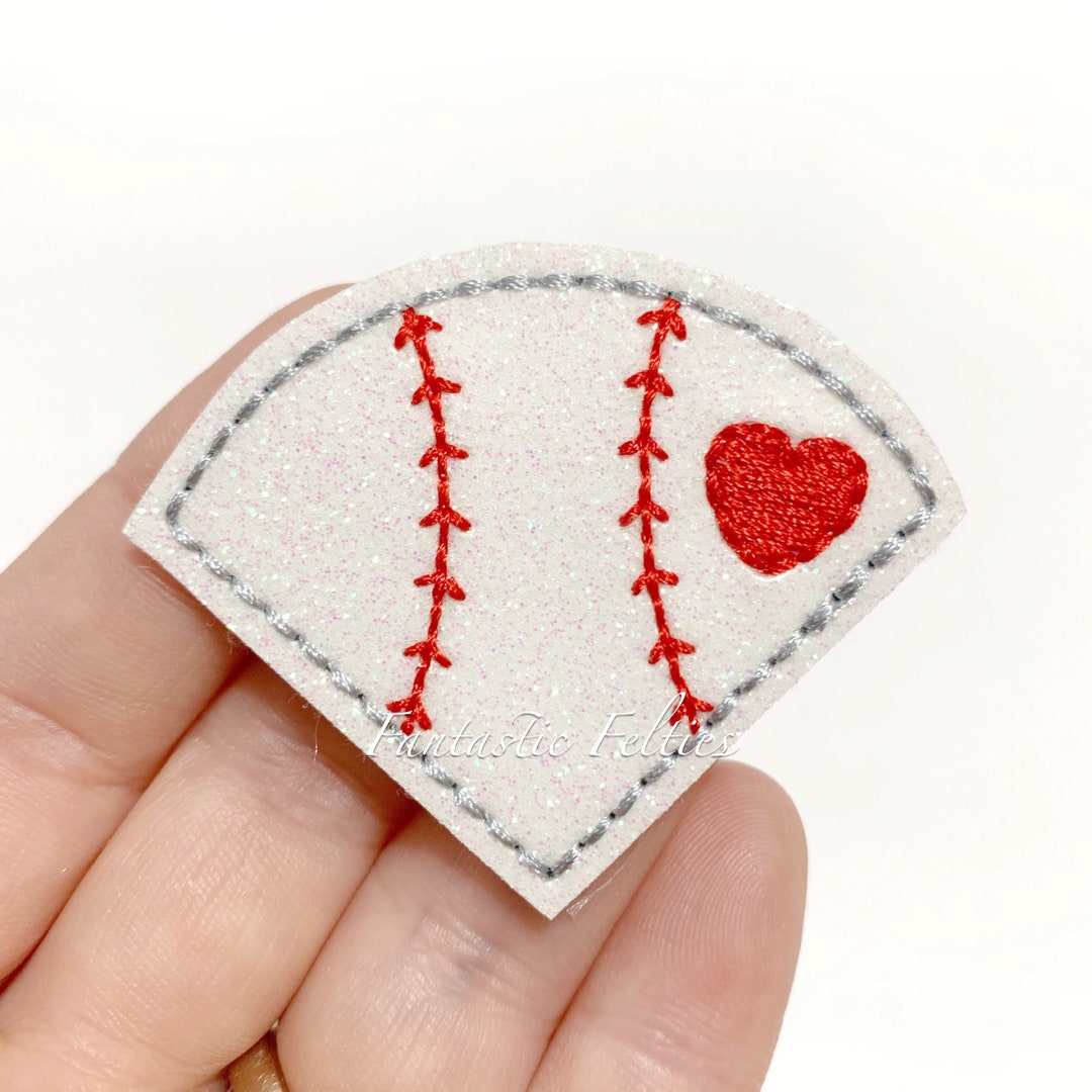 Baseball Felties | Baseball Love Felties | Sports Felties | Glitter ...