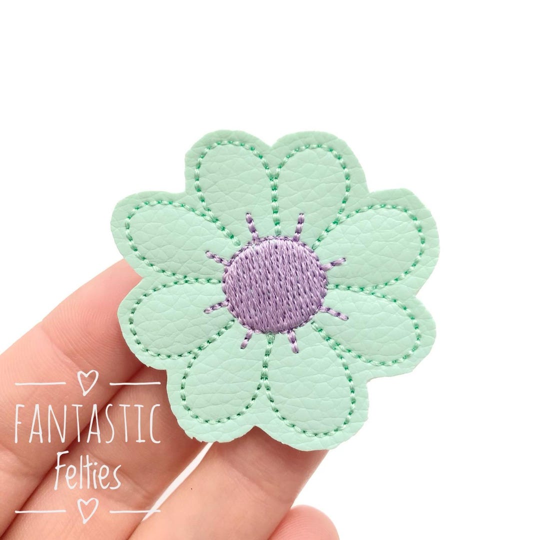 Mint Daisy Felties | Flower Felties | Spring Felties | Daisy Flower ...