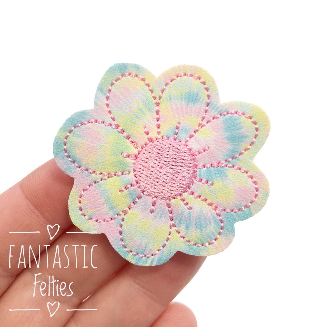 Daisy Felties | Flower Felties | Tie Dye Flower Felties | Daisy Flower ...