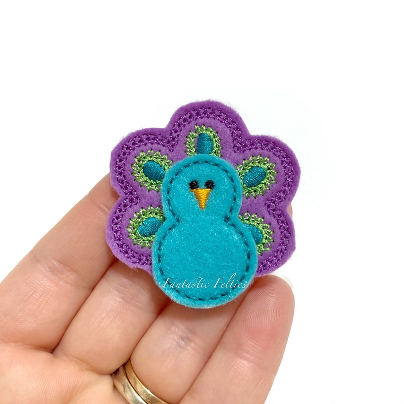 Felt Peacock - Etsy