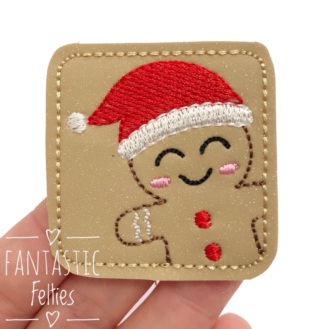 Peeking Gingerbread Feltie Gingerbread Felties Christmas - Etsy