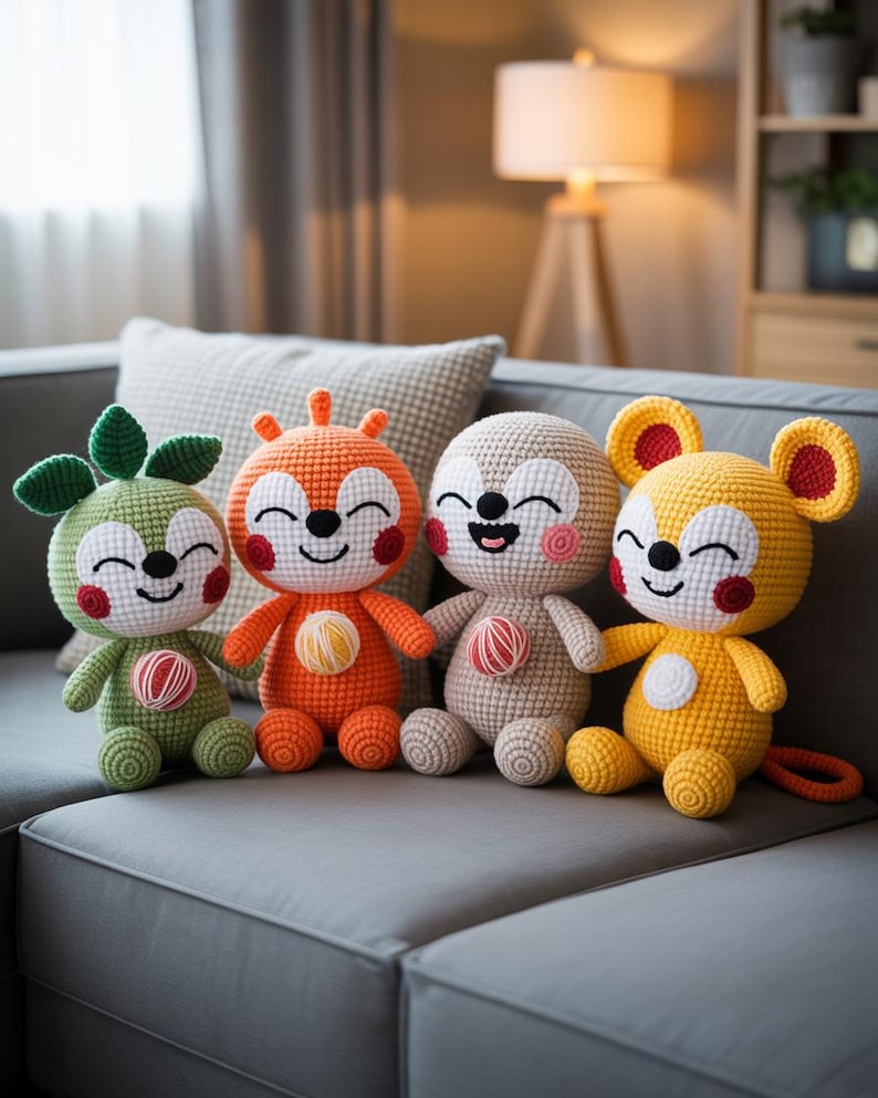 20+ Pokemon Crochet Pattern PDF Bundle | Amigurumi Pokemon Plushies ...