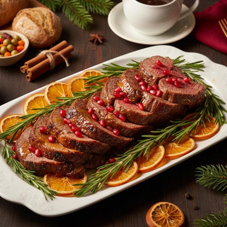 Best Venison Saddle Recipe Card | Easy to Make Holiday Dinner PDF ...
