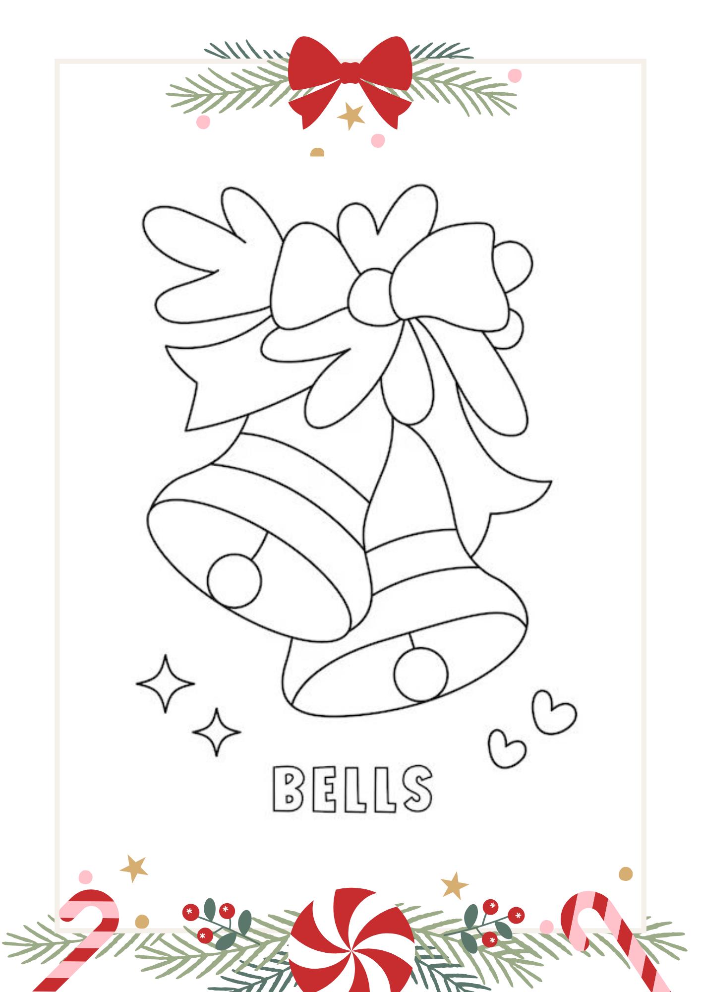 Christmas Coloring Book | Festive Kids Activity (PDF Download)school ...