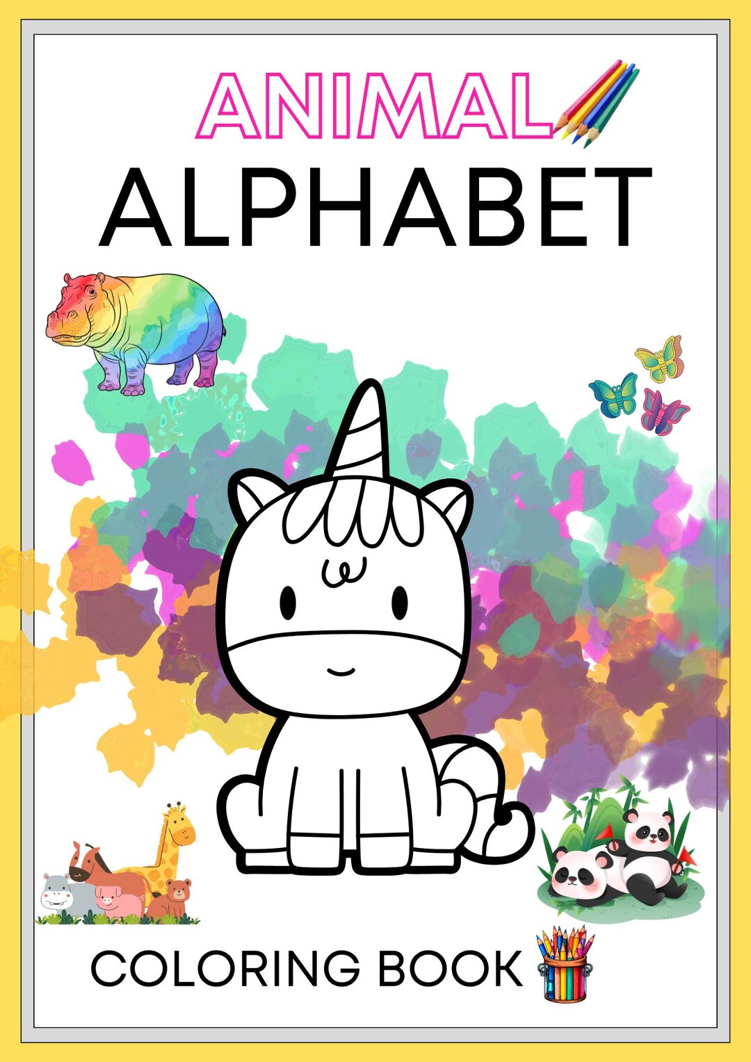 Alphabet Letter Tracing Book Printable A4 | Kids ABC Tracing Worksheets ...