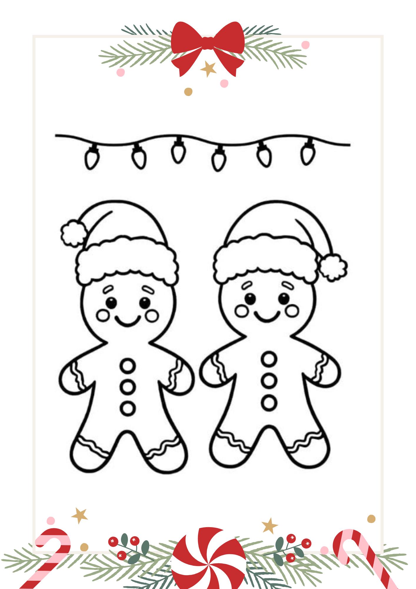 Christmas Coloring Book | Festive Kids Activity (PDF Download)school ...