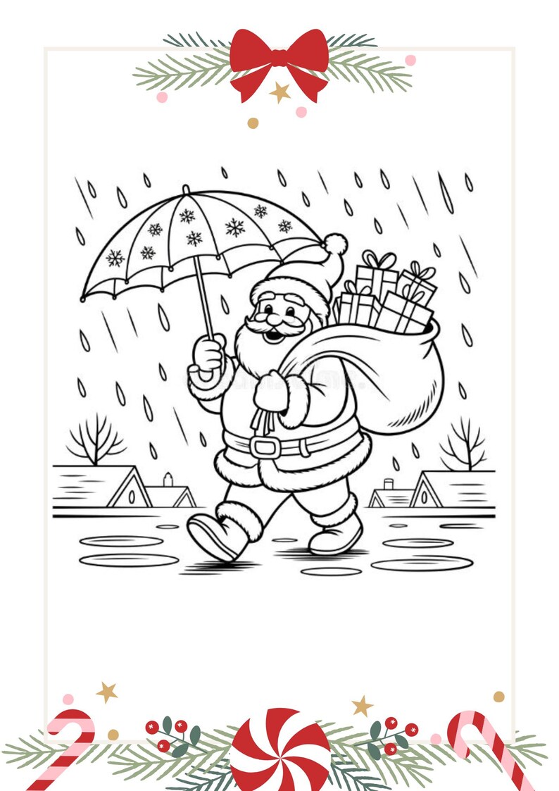 Christmas Coloring Book | Festive Kids Activity (PDF Download)school ...