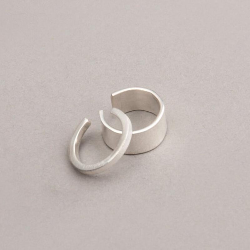 Sterling Silver Ear Cuffs - Etsy