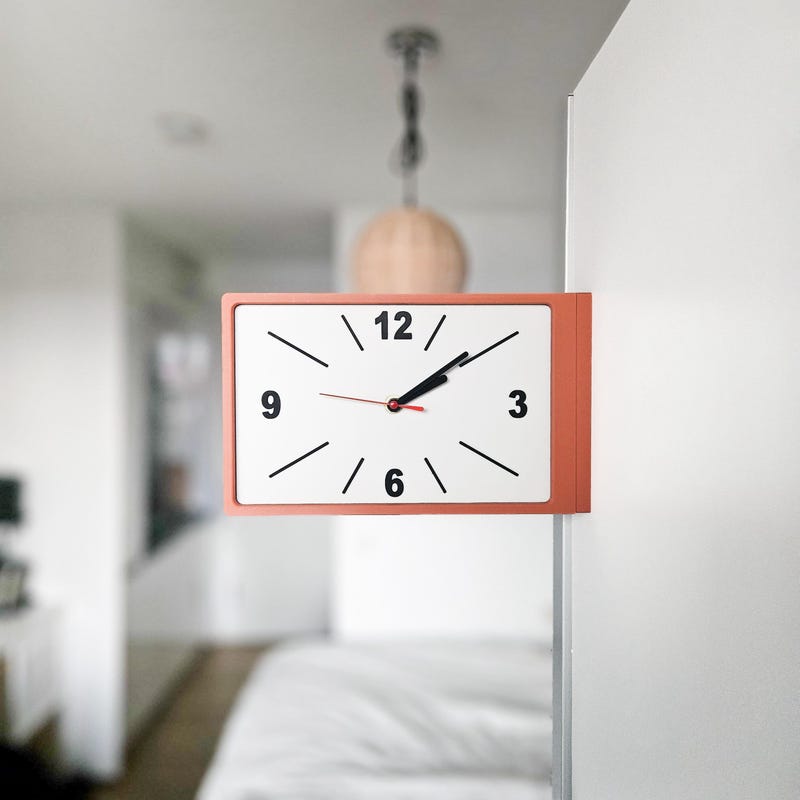Reloj de doble cara - Etsy España