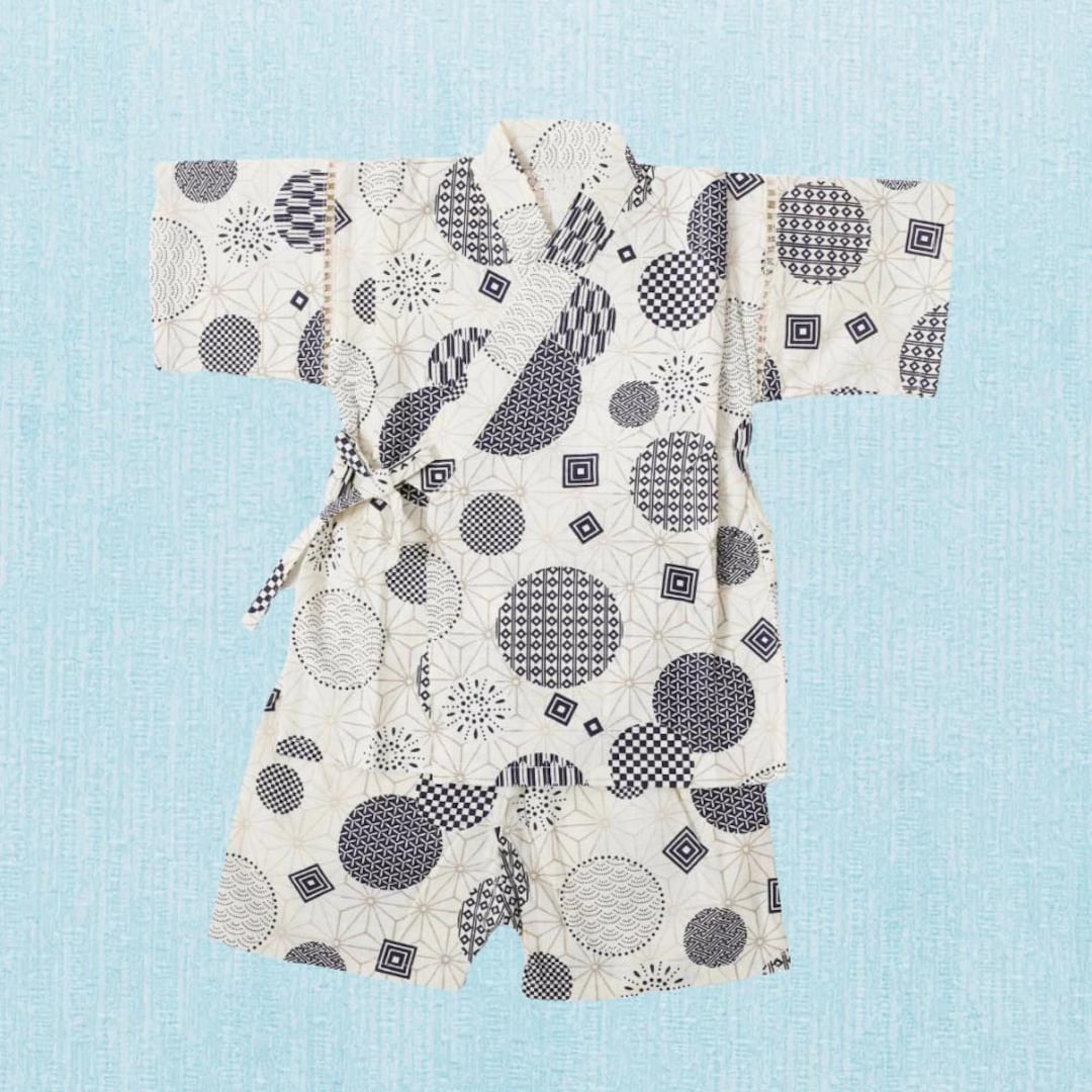 Japanese Kid's Jinbei Clothing Kimono Set for Baby and Kids / Boys ...