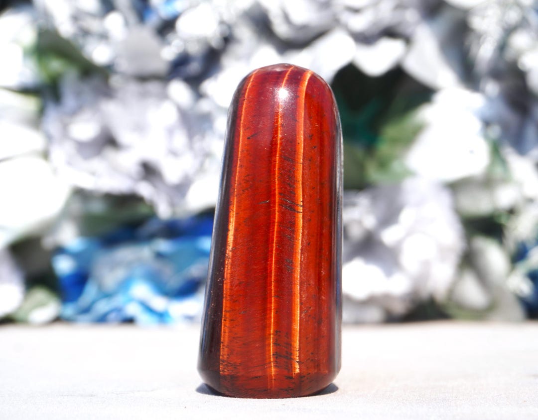 Red Tiger Eye Stone: Natural Healing Crystal Freeform (80MM) - Etsy
