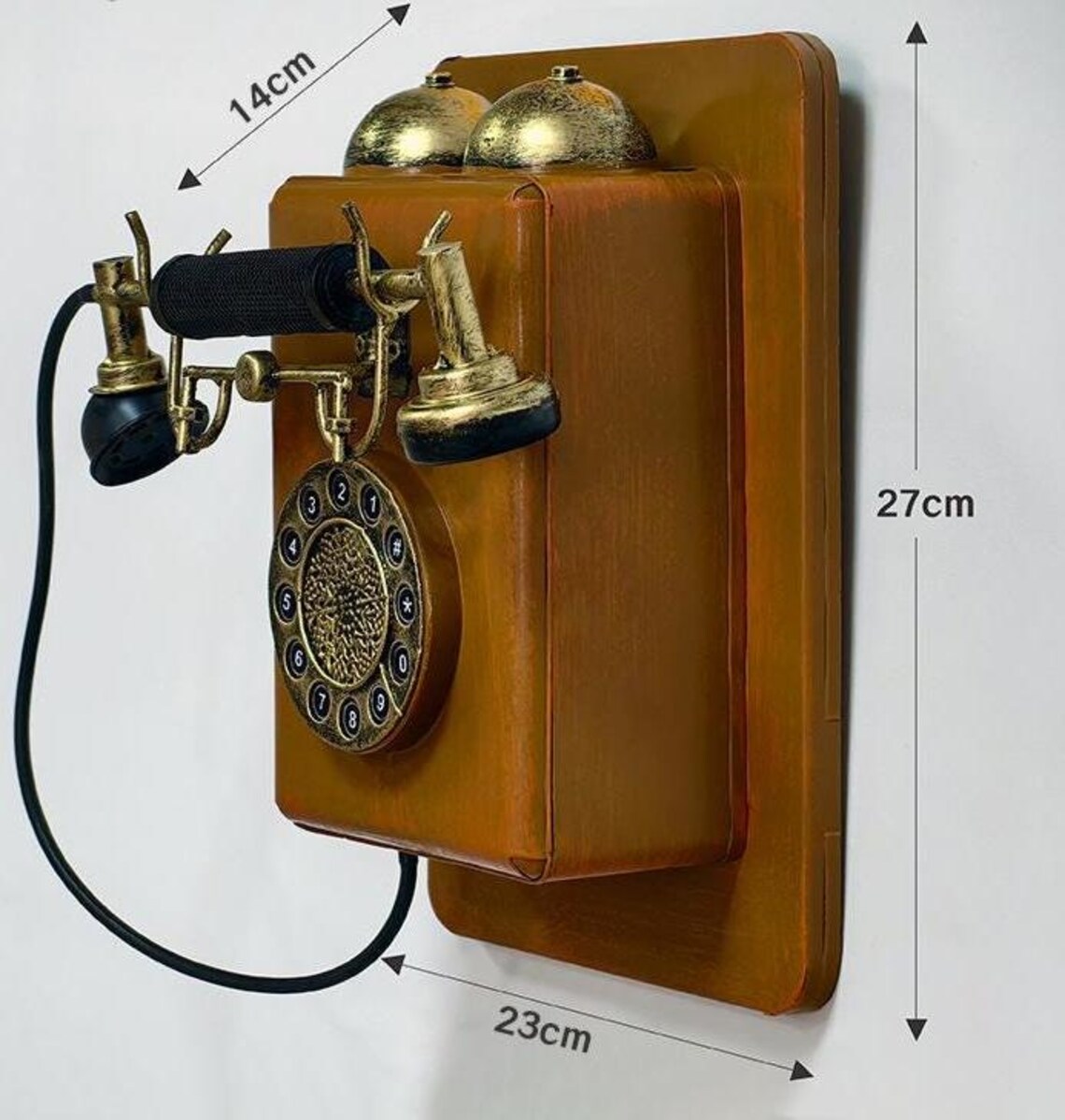 Vintage Style Wall Telephone – Retro Bar, Cafe Decor - Etsy