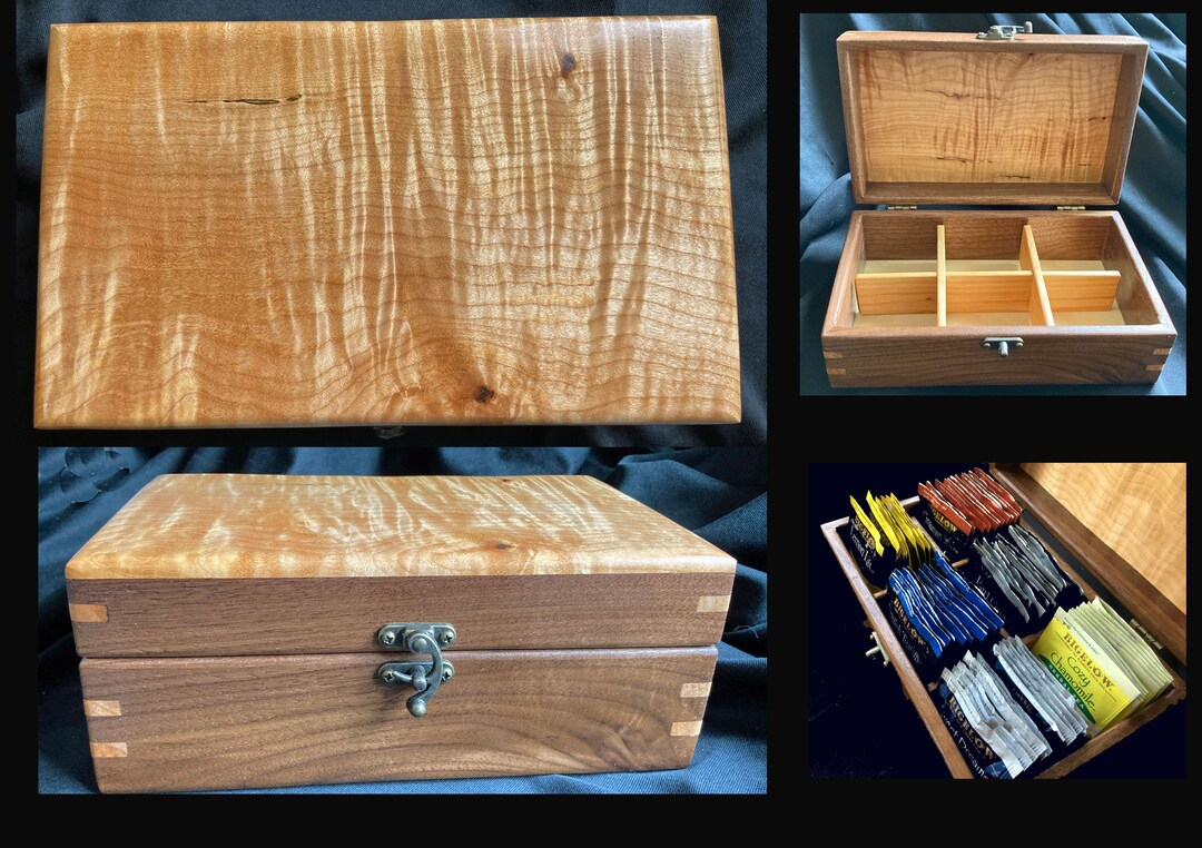 Tea Packet Display & Organization Box - Etsy