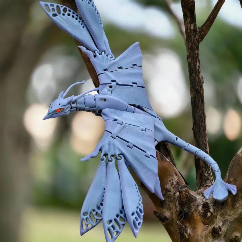 Avatar Ikran Figure - Etsy