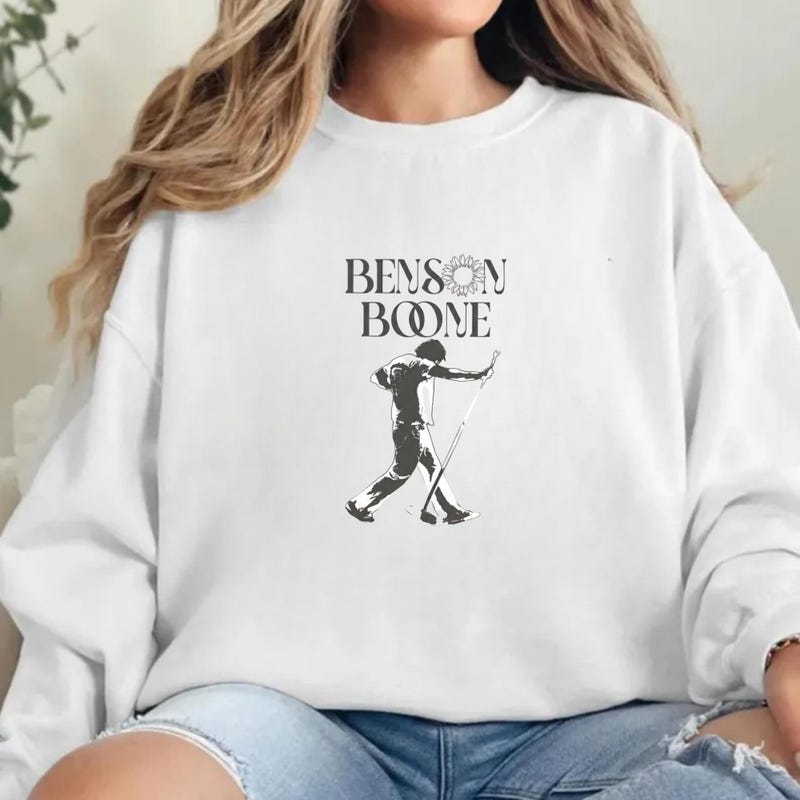 Crewneck With Small Cross - Etsy