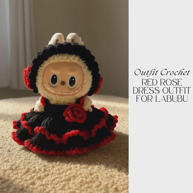 Red Labubu - Etsy