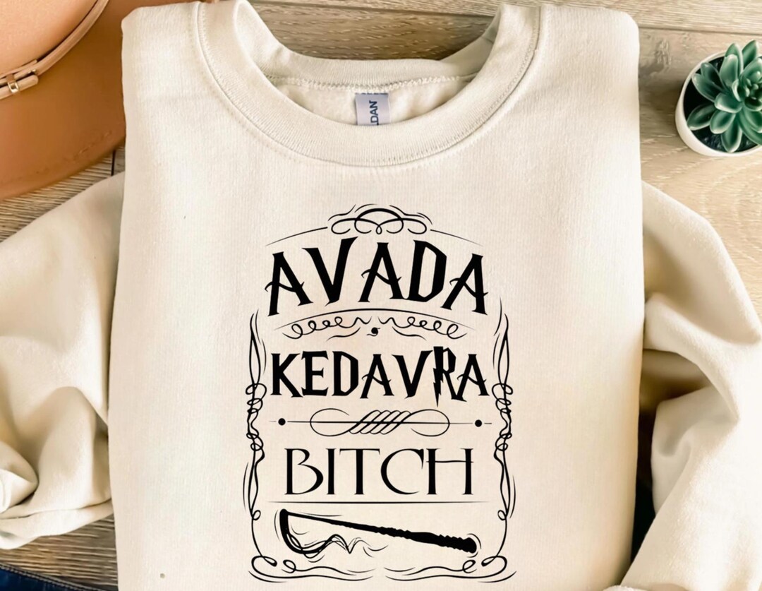 Avada Kedavra PNG, Funny Wizard Wand Sublimation, Sassy Wizard Quote ...