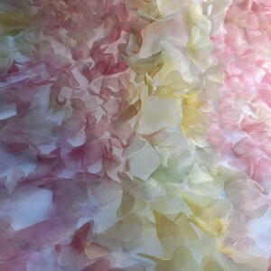 Touchable 3D Floral Embroidery Fabric - Petal Detail Textile for ...