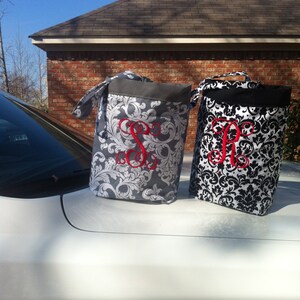 Car Trash Bag - Custom Made in Any Color or Print- Large 4 Inch ...
