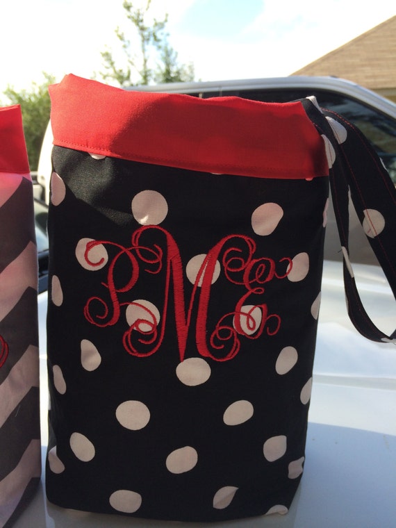 Car Trash Bag Custom Made in Any Color or Print polka Dot | Etsy