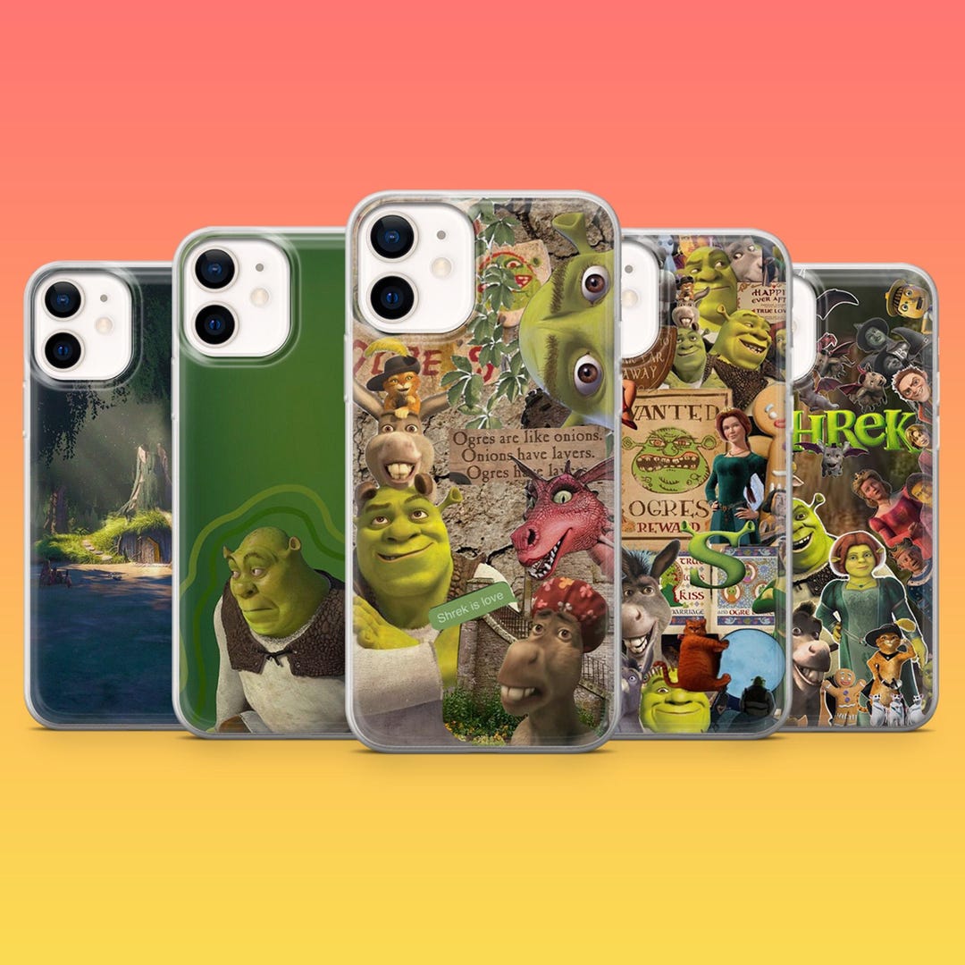Shrek Phone Case Green Donkey Funny Humor Cover for iPhone 17pro, 17 ...