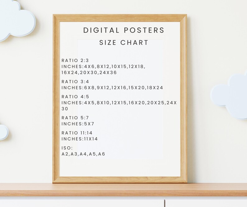 Shapes Poster for Kids | Neutral Preschool Shapes Chart | Printable ...