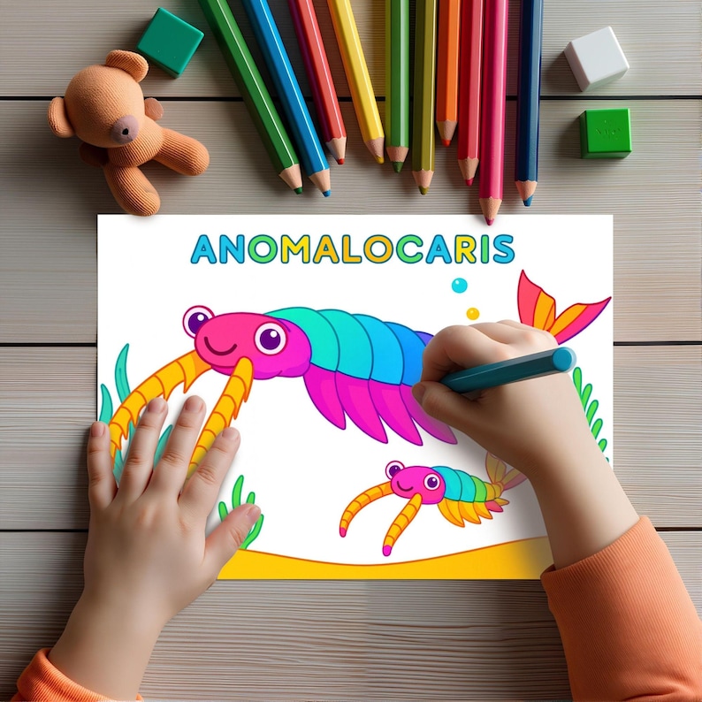 Sea Creatures Before Dinosaurs Coloring Book | Prehistoric Plants ...