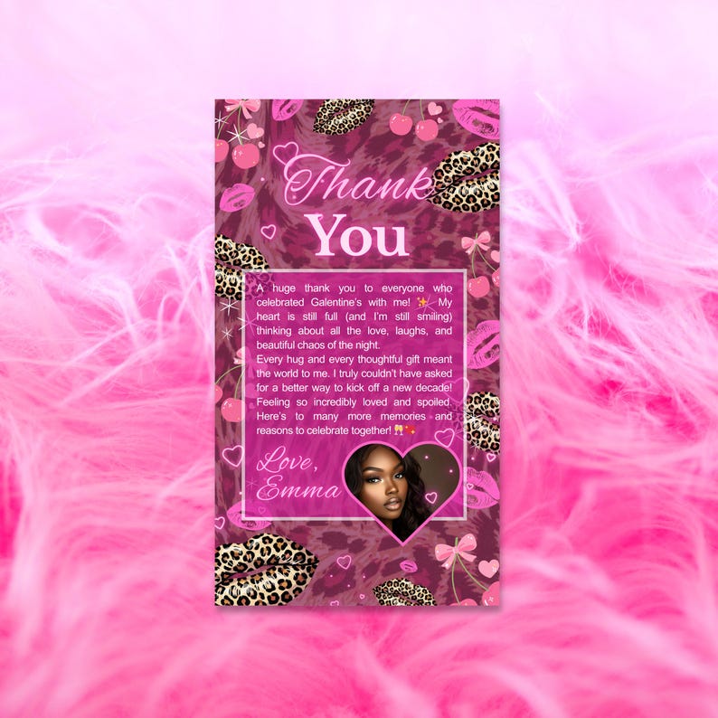 Cheetah Print Galentine's Day Invitation, Girls Night Evite (digital ...
