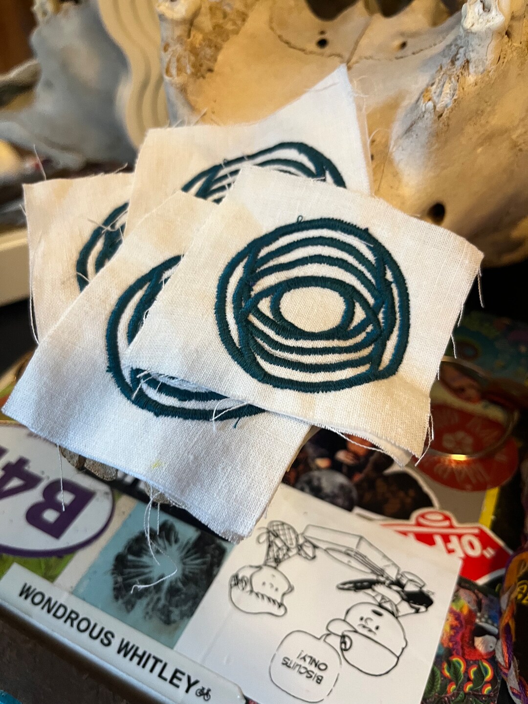 Daniel Denato Reflector Hand Drawn Handcrafted Embroidery Freestyle ...