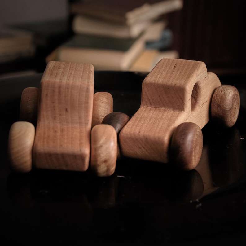 Wooden Hot Rod Car | Handcrafted Wooden Toy Car | Minimalist Natural ...